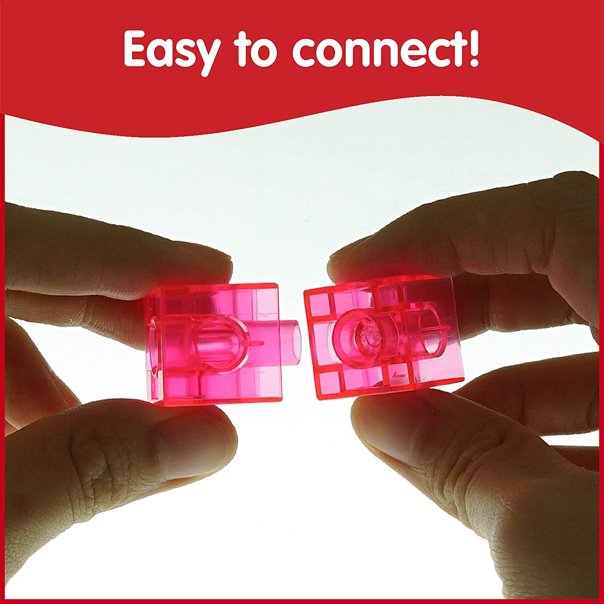 Translucent Linking Cubes (Set of 100) – Barefoot Toys